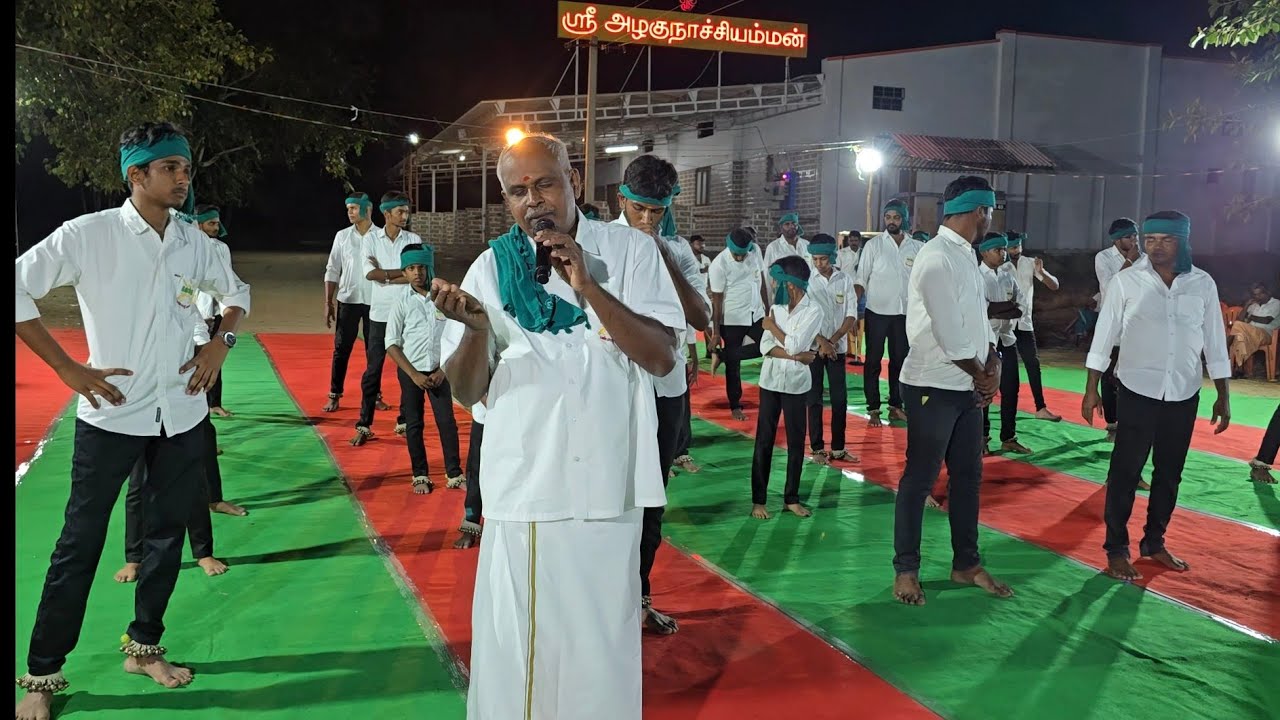 🎠 கொங்குநாட்டு விருத்தம் |காராளன் கம்பத்து ஆட்டம் |நல்லூர் பாளையம் ...