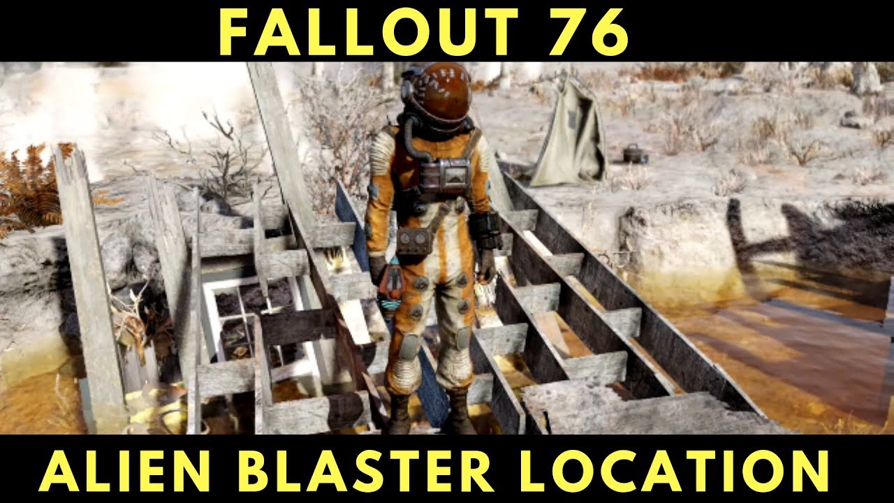 Fallout 76 Alien Blaster Location Plus Ammo Location - YouTube