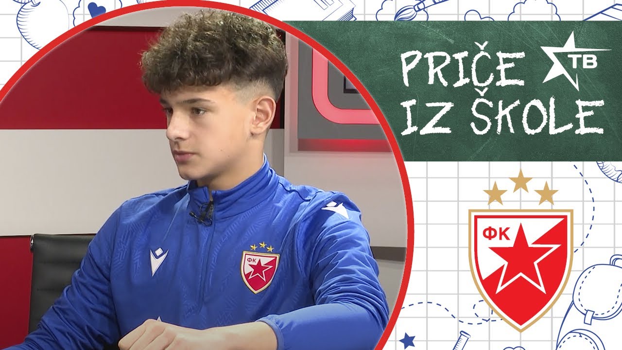 Priče iz škole | Đorđe Ranković je novi fudbaler mlađih kadeta Zvezde ...