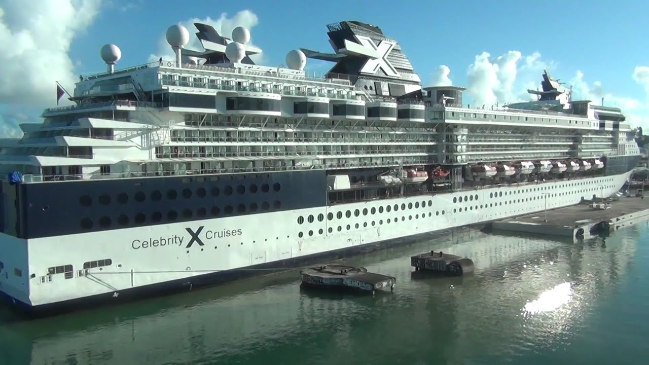 Celebrity x Cruises Ship Dock HD - YouTube