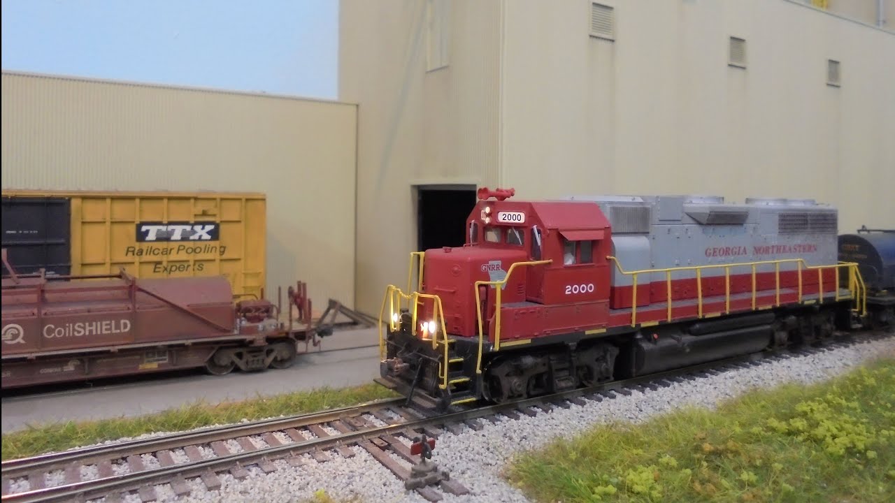 Thomas Klimoski's Georgia Northeastern Model RR Switching Georgia Metal ...