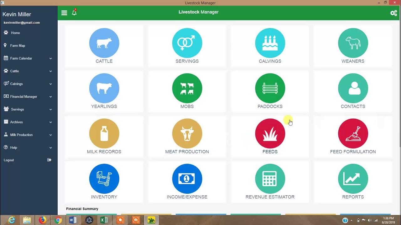 Livestock Management Software - YouTube