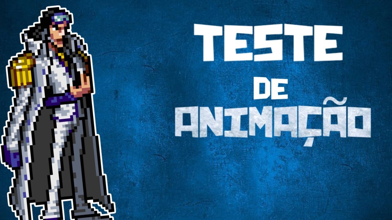 Sprite Animation: Teste de Sprites do Aokiji:One Piece - YouTube