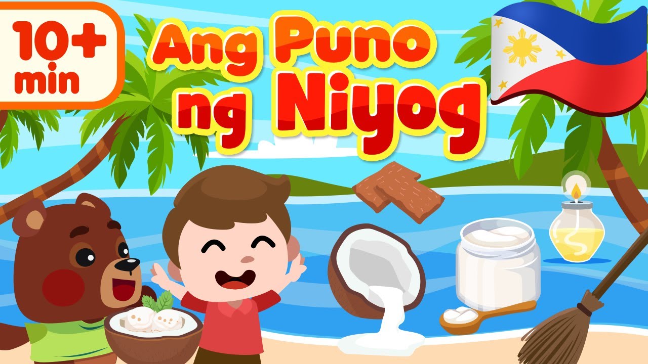 Ang Puno ng Niyog | Flexy Bear Original Awiting Pambata Compilation ...