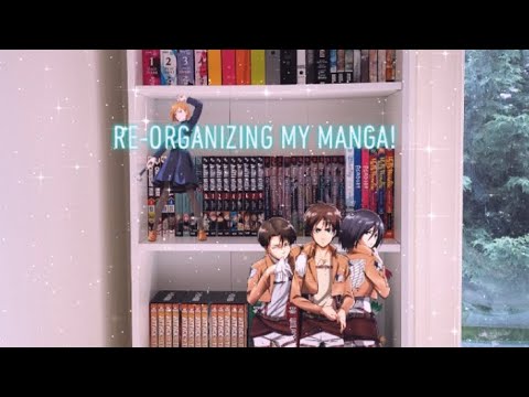Re-Organizing My Manga Collection!!📚🌌🏔 - YouTube
