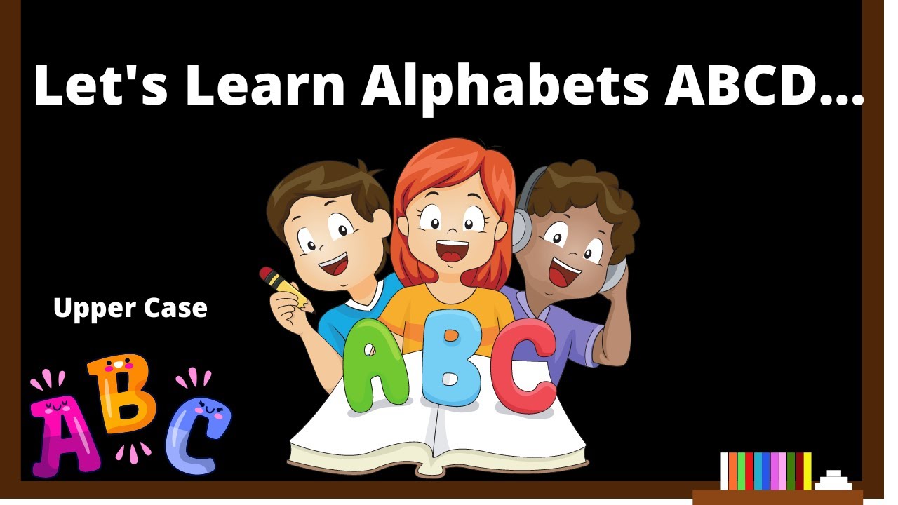 Learn ABC/Capital Letters ABCD/How to Write Alphabets - YouTube