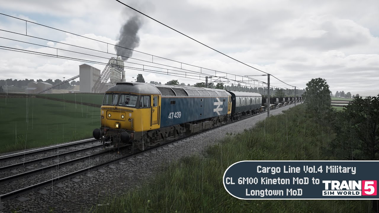 Train Sim World 5 - Cargo Line Vol 4 Military - CL 6M00 Kineton MoD to ...
