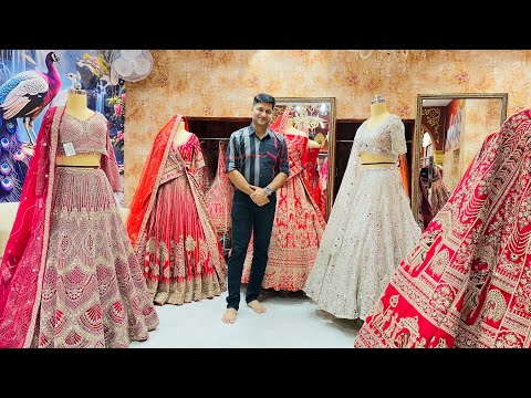 सासे थम जायेगी जब 40,000-50,000 के लहंगे 15,000 में मिलेगे | Chandni Chowk Lehenga Market | Delhi 