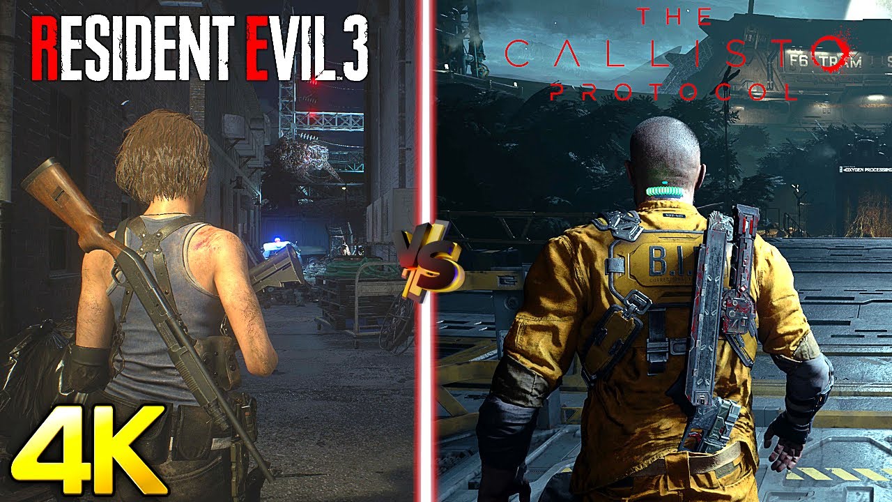 The Callisto Protocol Vs Resident Evil 3 Remake Comparison - YouTube