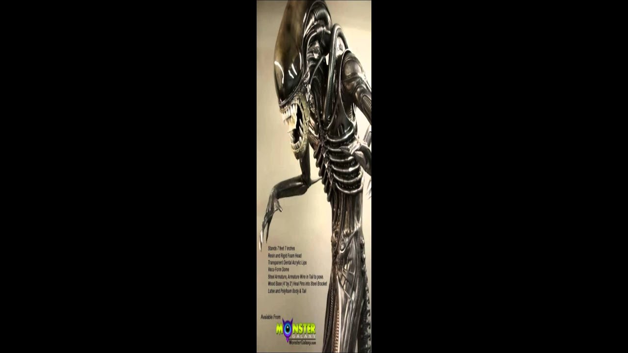 latex alien prop - YouTube