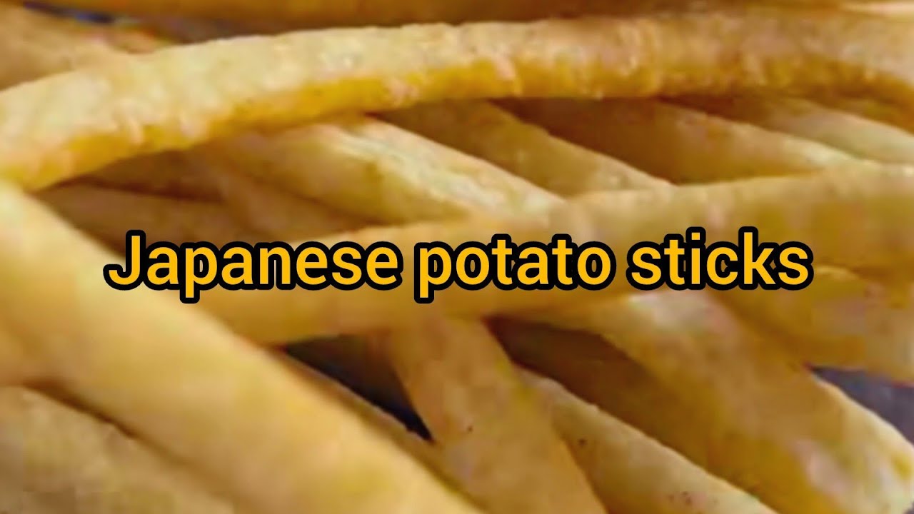 Japanese potato sticks yummy and tasty recipe - YouTube