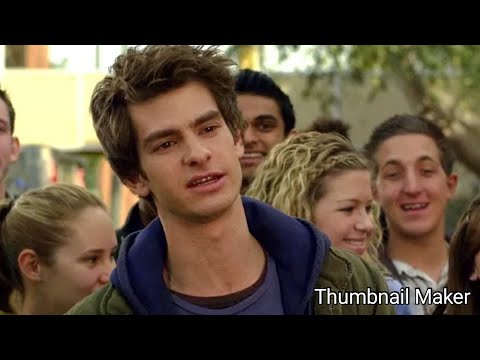 Peter Parker vs Flash - High School Life - The Amazing Spider-Man (2012) Movie CLIP HD