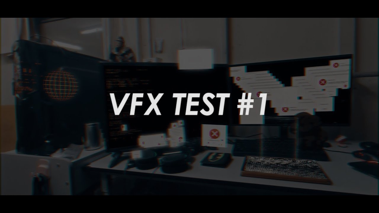 VFX test with After Effect 3D track and Mocha pro - YouTube