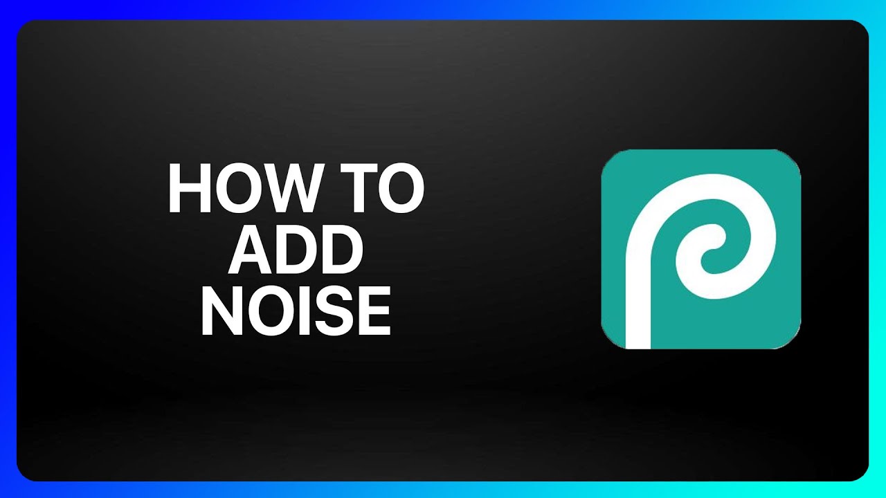 How To Add Noise In Photopea Tutorial - YouTube