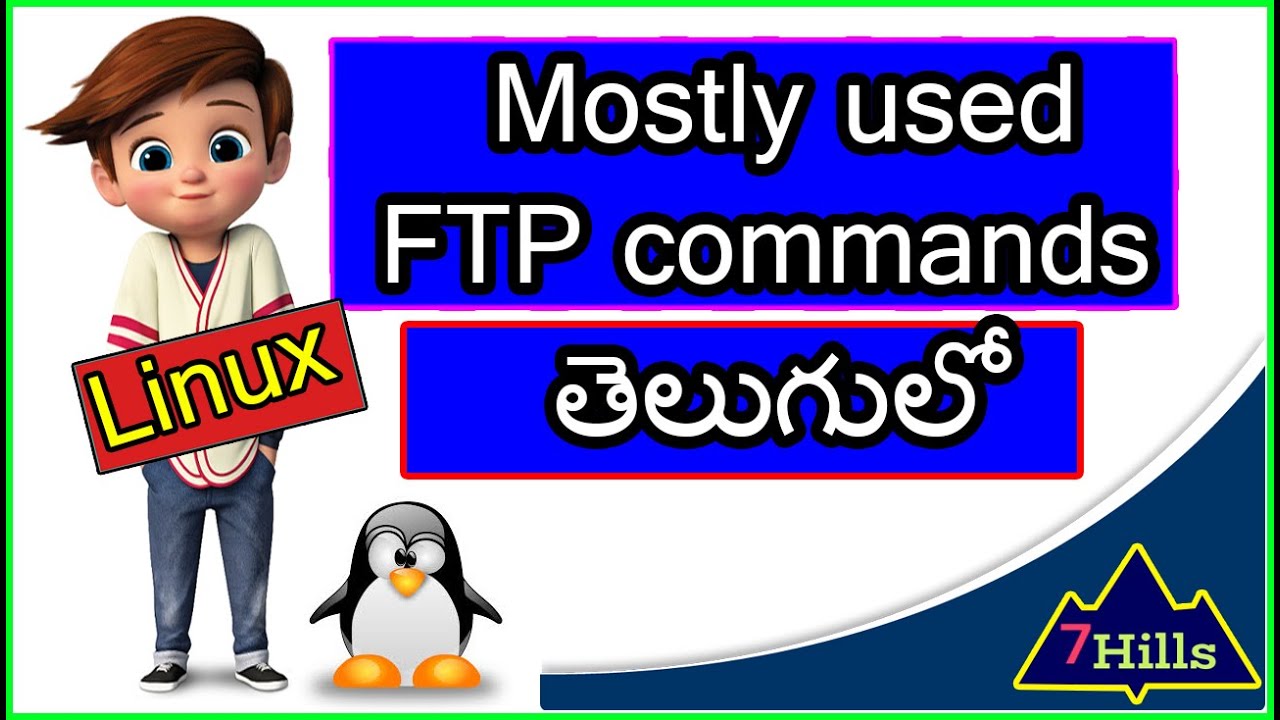 Mostly Used FTP Commands In Linux On Telugu Linux YouTube Mostly Used FTP Commands In Linux On Telugu Linux YouTube
