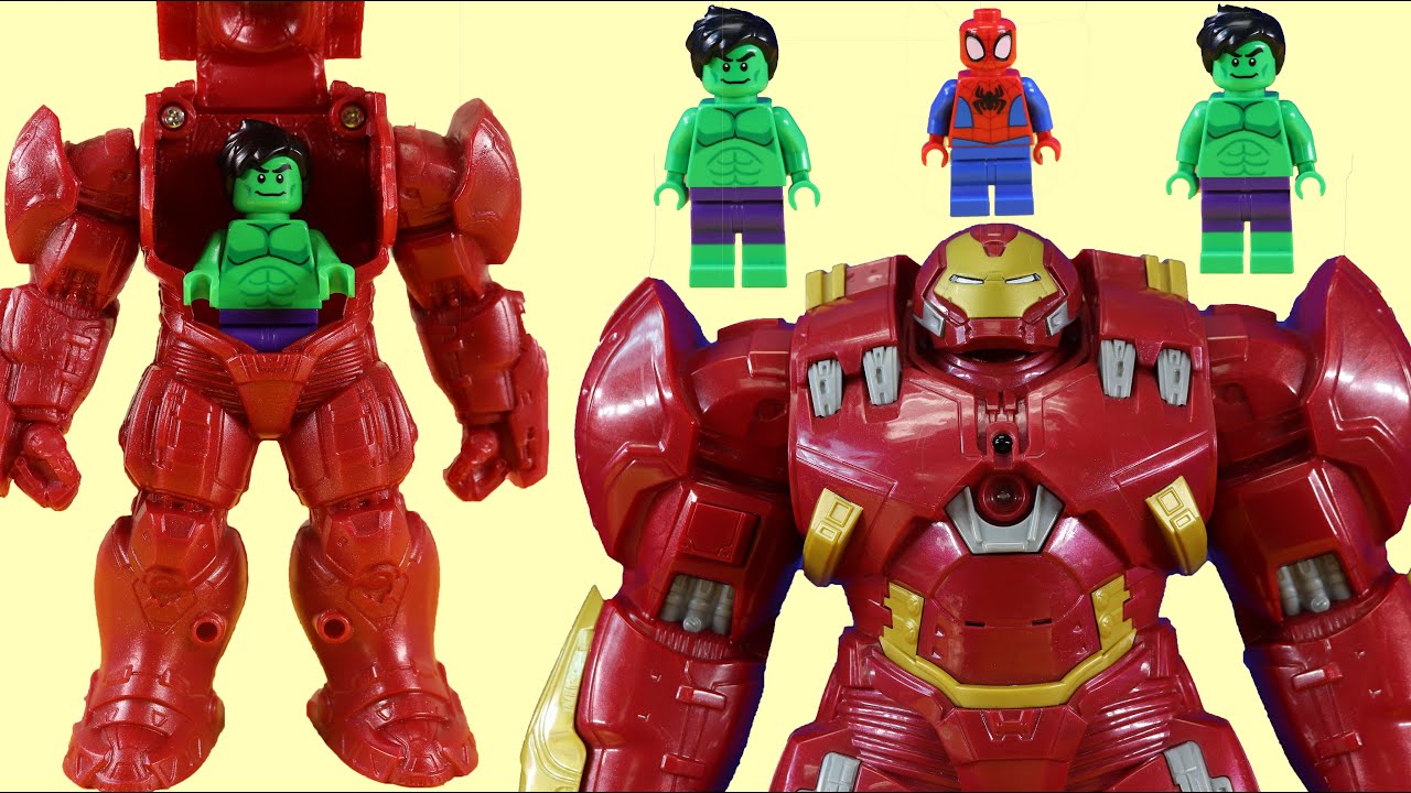Spidey & Hulk Jr Captured By Ultron In Marvel Avengers HQ Base ...
