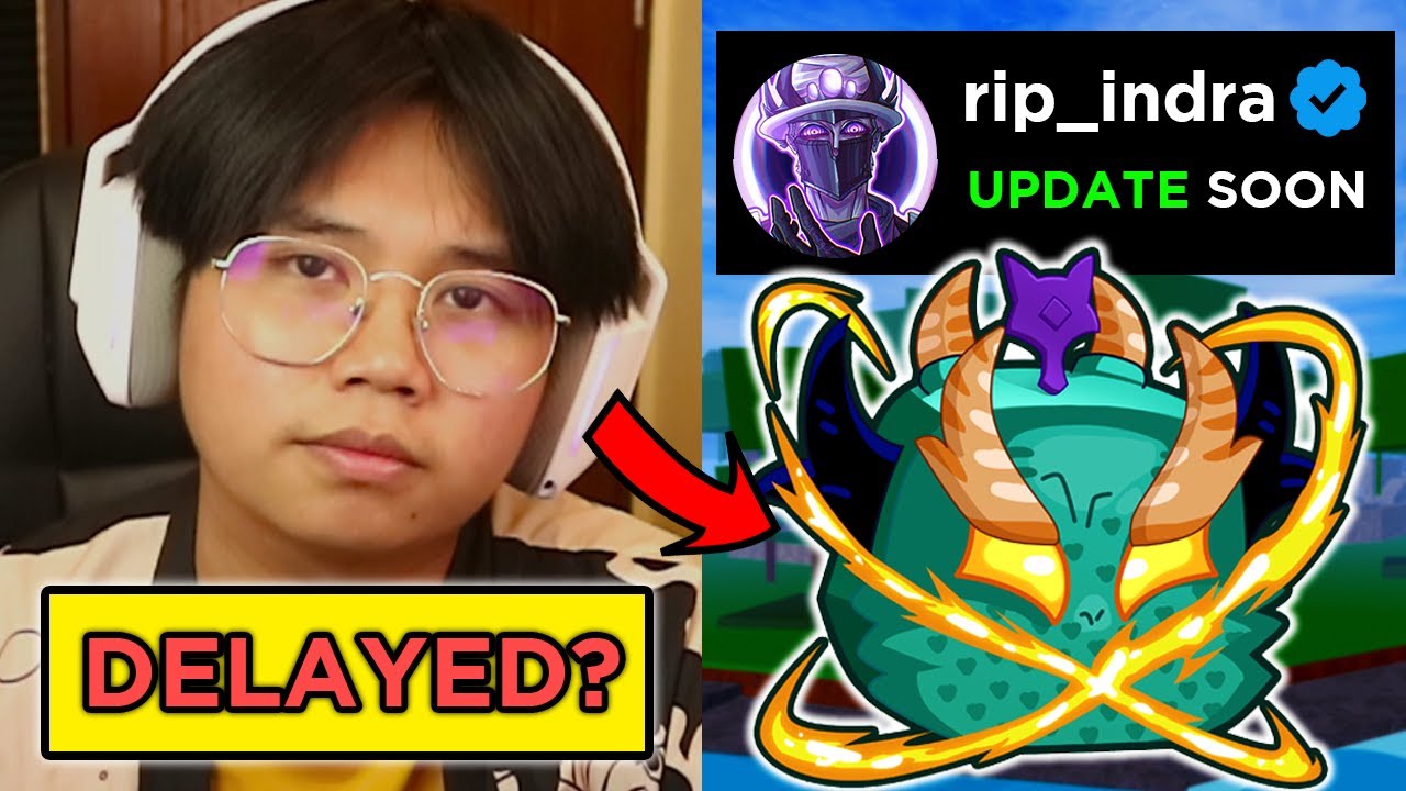 Kriphie Reacts Ep.3 - BLOX FRUITS UPDATE DELAYED BA - YouTube