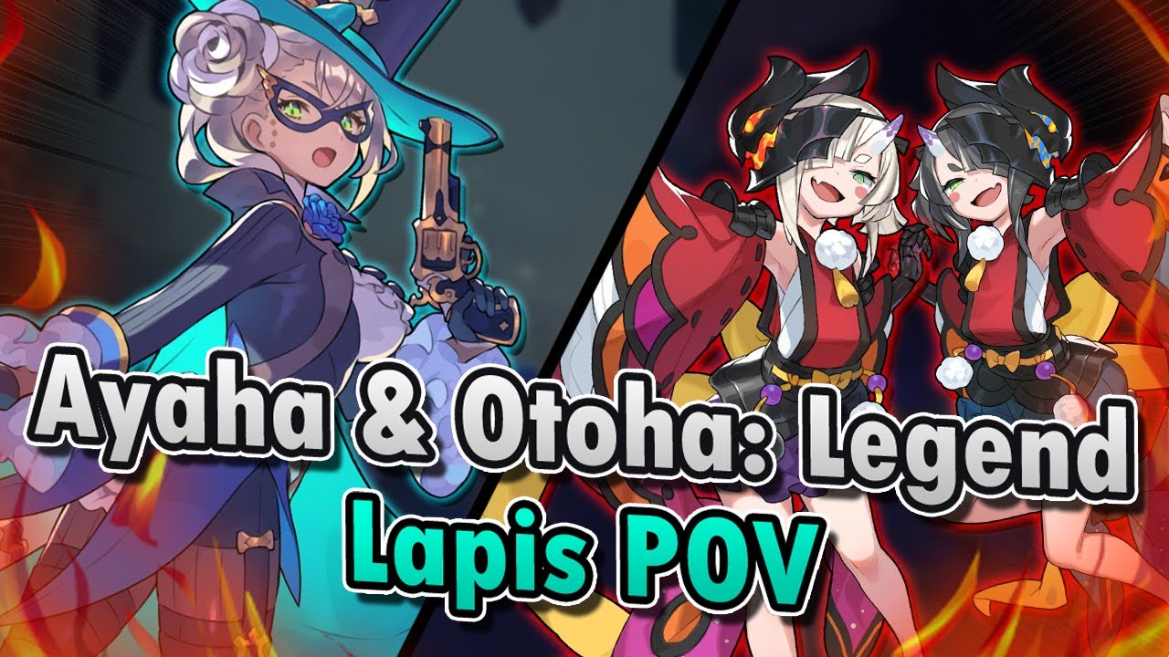 Lapis POV - Ayaha & Otoha: Legend - My First Solo Clear | Dragalia Lost ...