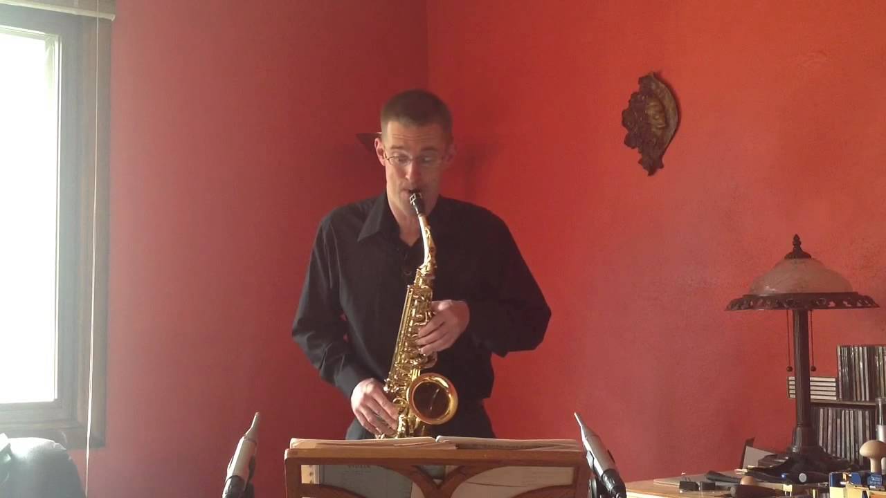 Colin Lippy - Saxophone - Ferling Etude #41 - YouTube