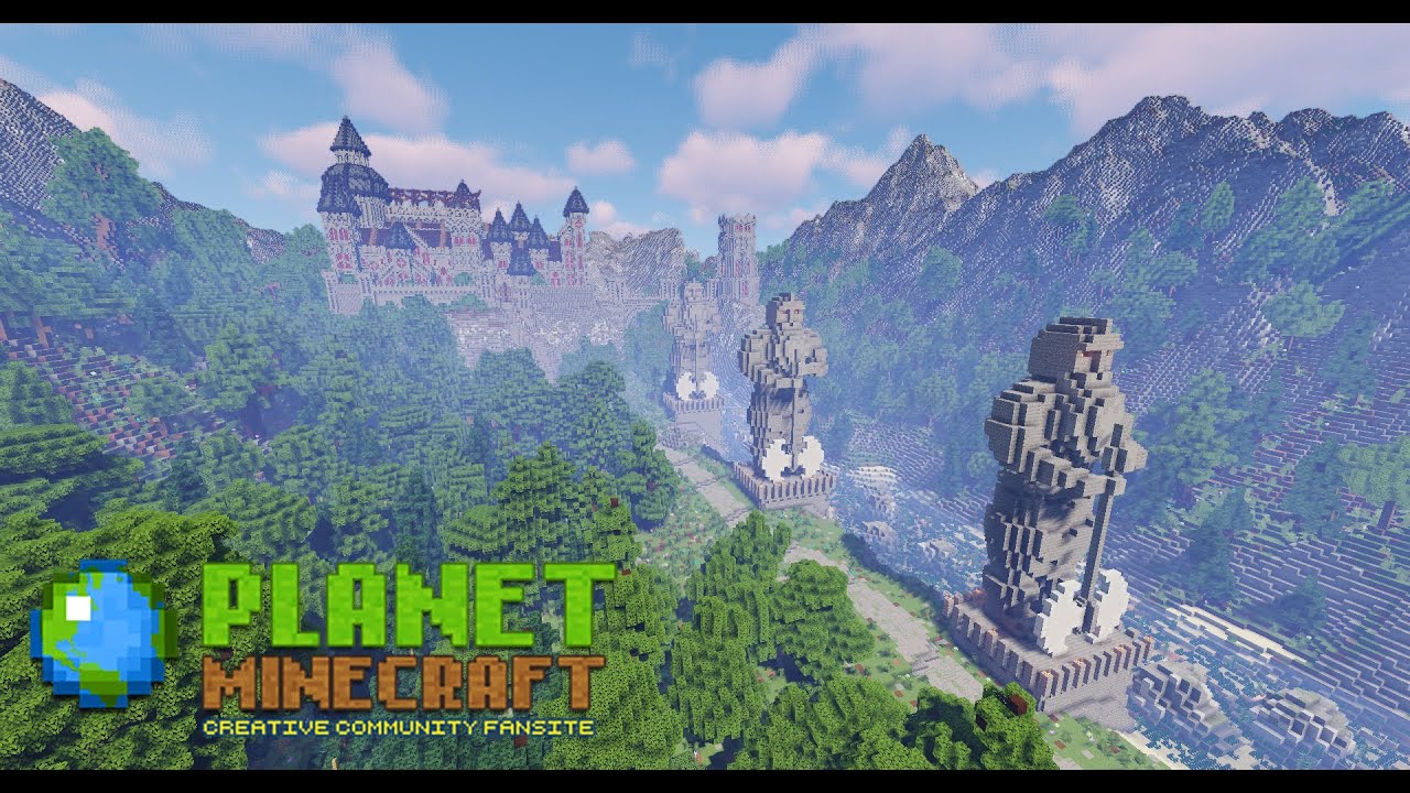 Castle in a Valley by Geet_Builds - Planet Minecraft Showcase #8 - YouTube