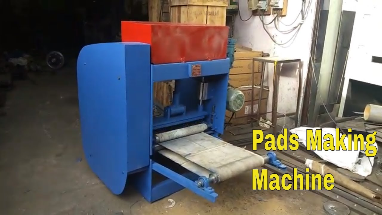 Shoulder Pads Making Machine, Pads making machine manufacturer in india ...