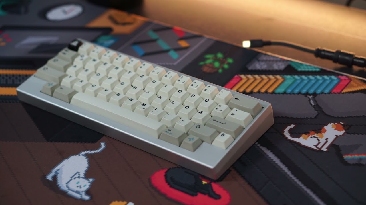 [My own] (Before Rebuild) Monokei KEI hhkb half plate with NK Cream ...