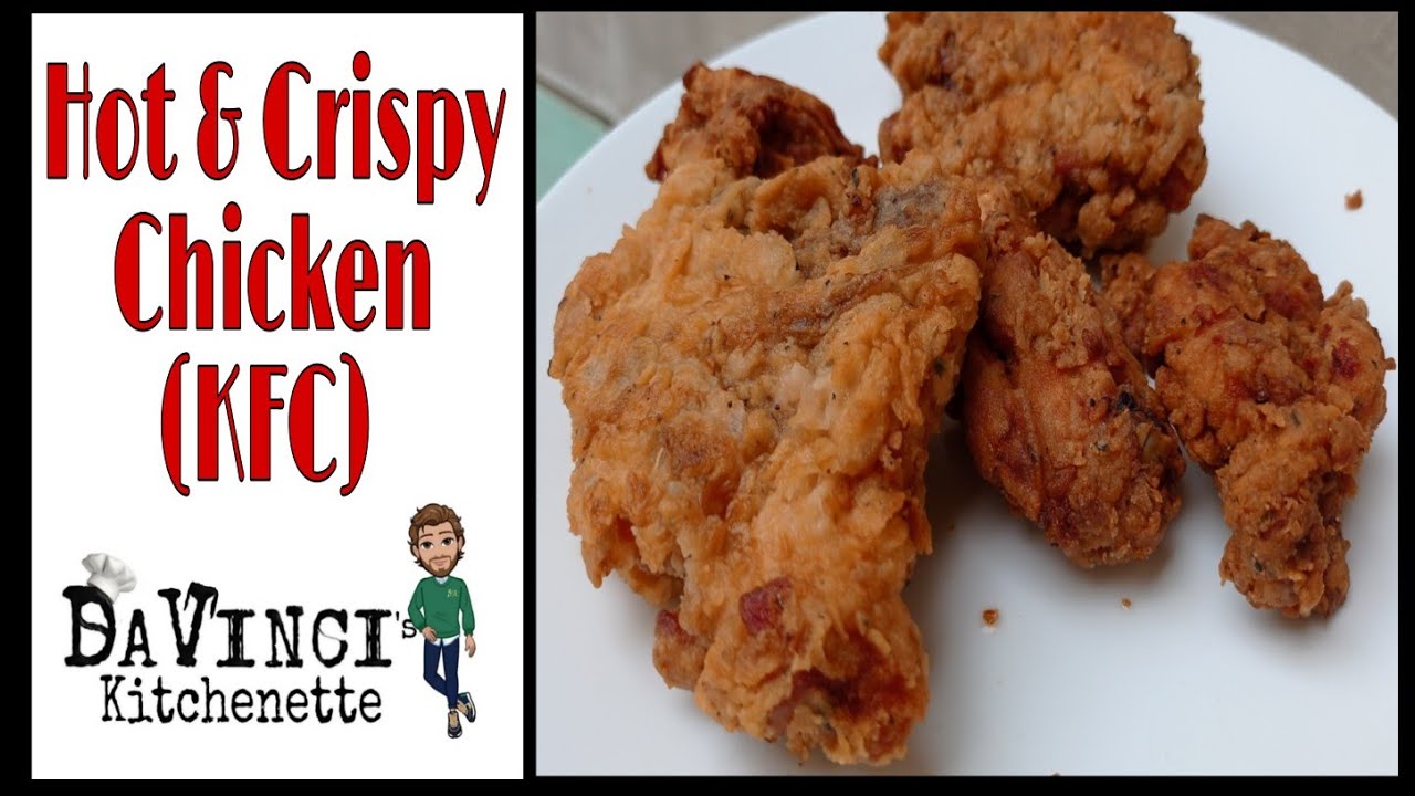Hot & Crispy Chicken || KFC Recipe || Classic Fried Chicken Recipe ...