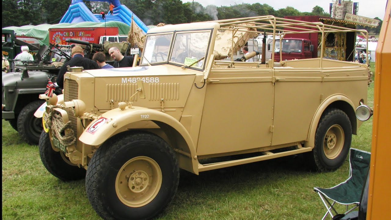 Humber WW2 army truck - YouTube