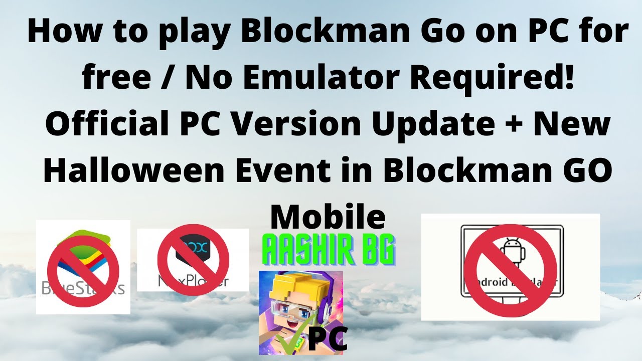 How to Play Blockman Go in PC for free without any emulators! Official ...