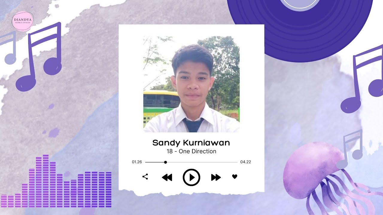 SING : 18 by One Direction - Sandy Kurniawan (9B) - YouTube