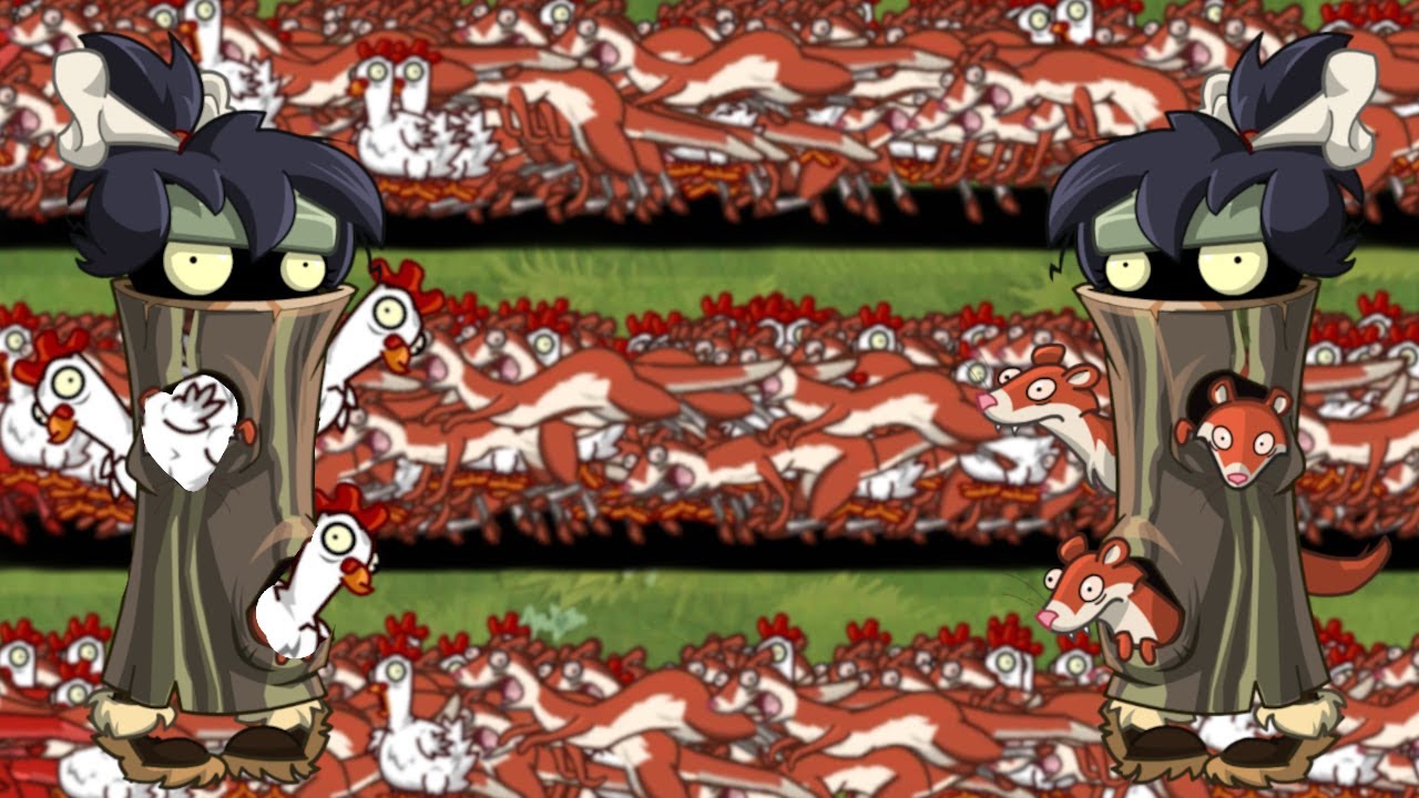 Powerfull Weasel Chicken Hoarder Zombie Plants vs Zombies 2 Mod ...