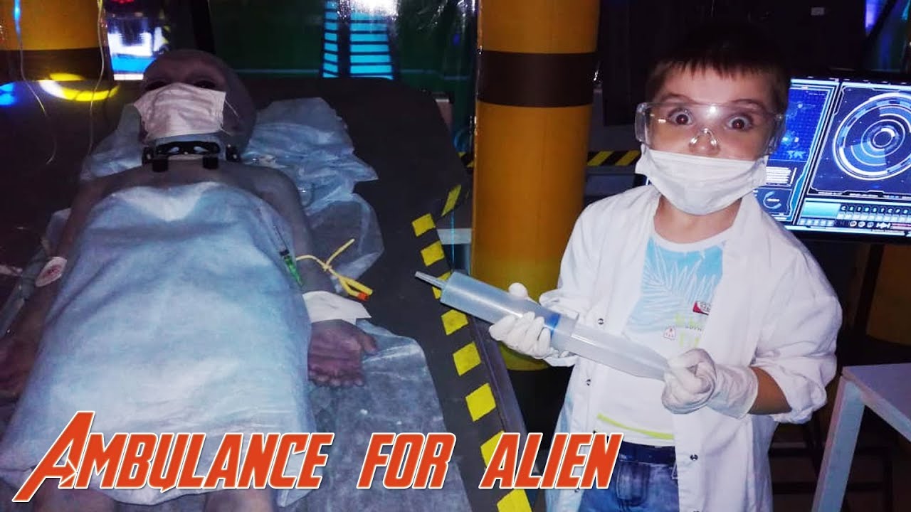 Dr. Vadim and Ambulance for alien / ALIENS RESCUE - YouTube