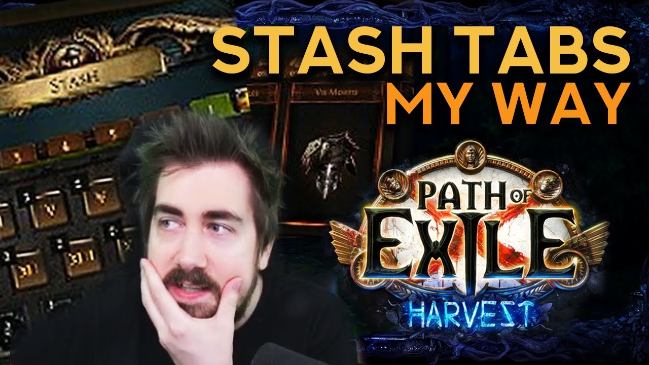 How I organize my stash tabs! Which stash tabs should you buy? - YouTube