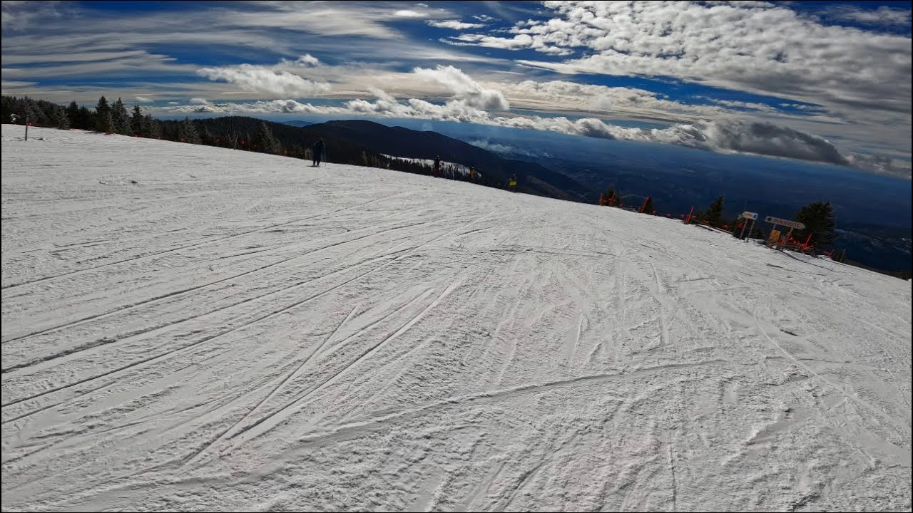 Snowboarding at Ski Santa Fe, NM - YouTube