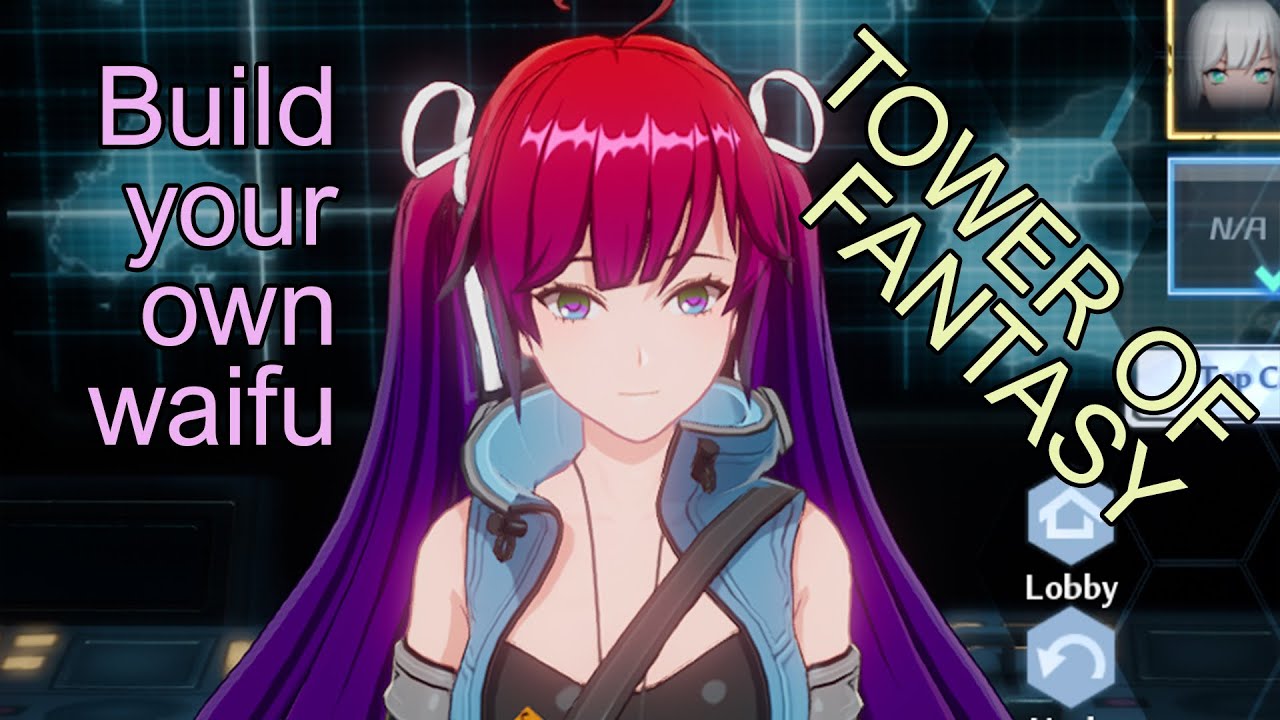 Build your own waifu! - Tower of Fantasy character customisation - YouTube