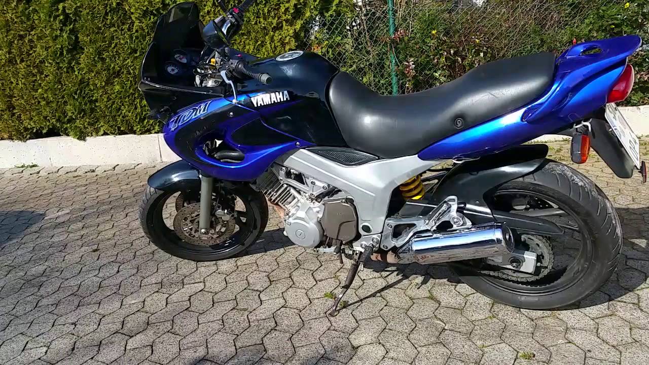 Yamaha TDM 850 4TX Bj. 99 Möhnesee walk around - YouTube
