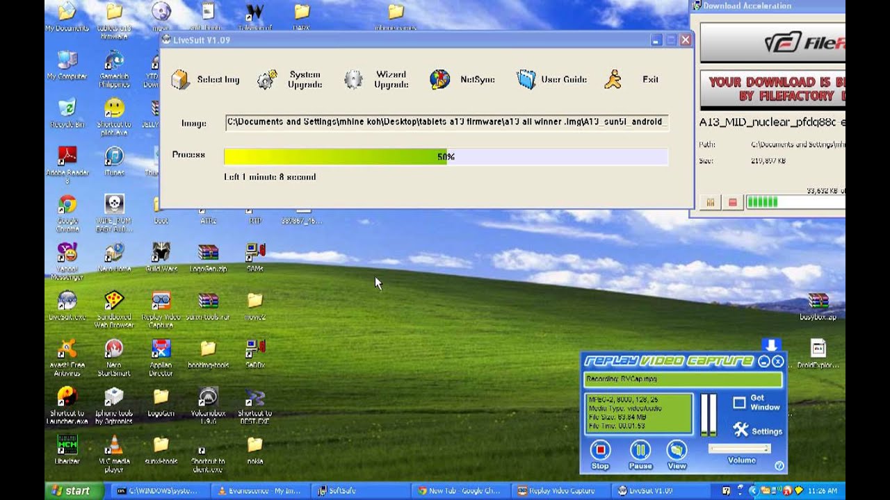 how to Flash a13 chipset for tablets - YouTube