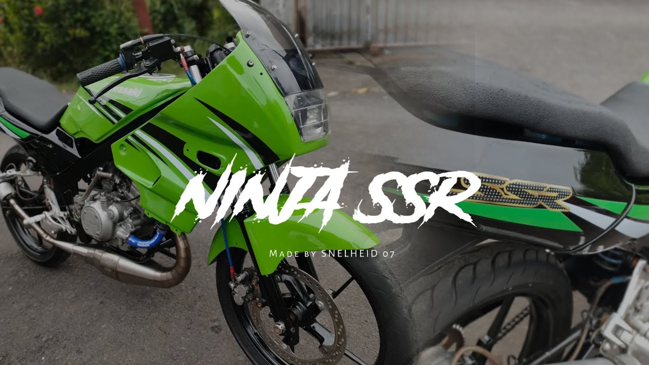 Suki💚 Kawasaki ninja R kis (convert fairing SSR) - YouTube