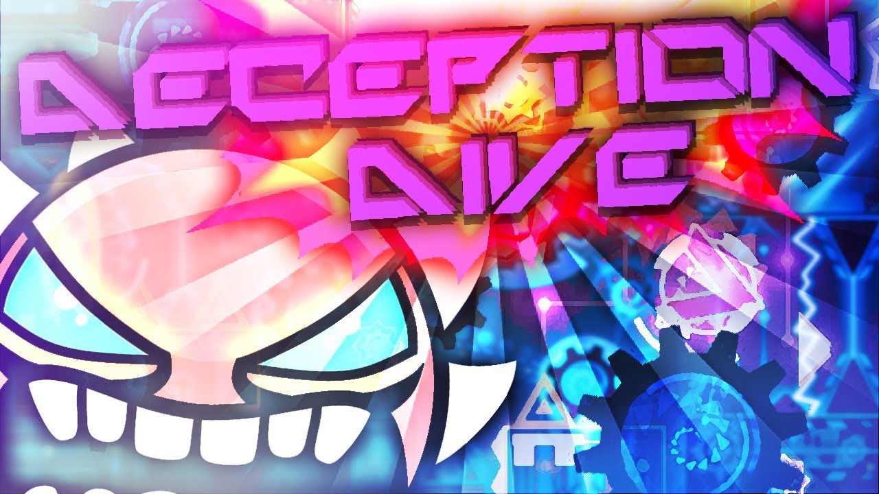"DECEPTION DIVE" 100% [EXTREME DEMON] by Rustam | Geometry Dash - YouTube
