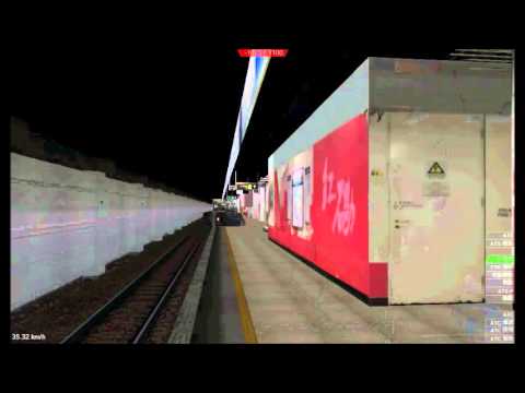 OpenBVE反車-(MTR TKL K-train)港鐵將軍澳綫韓製列車在東鐵綫(East Rail Line) - YouTube