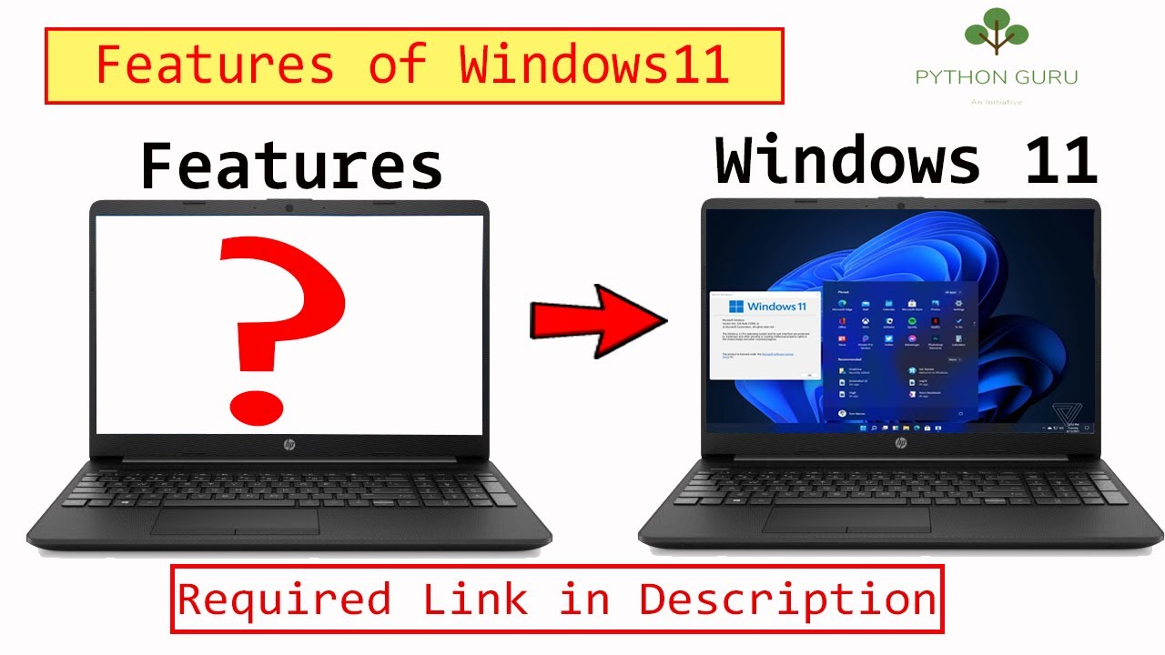 Windows 11 Features | Part-1 - Python Guru | Tech Expert - YouTube