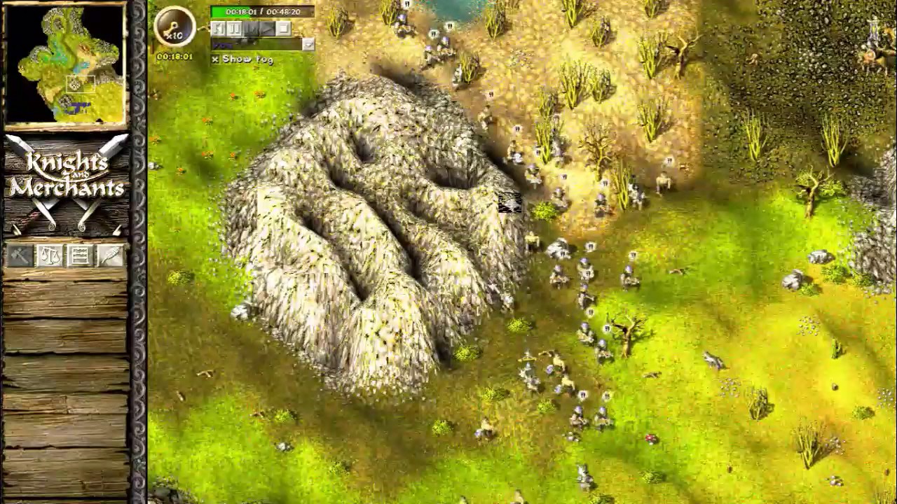 Knights and Merchants (KaM) Remake (r6720) - Barbarians in 49m8s - YouTube