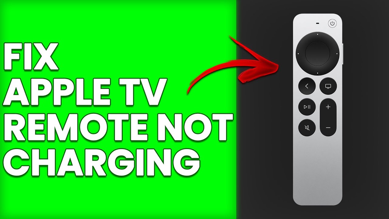 How To Fix Apple TV Remote Not Charging (How To Troubleshoot Apple TV ...