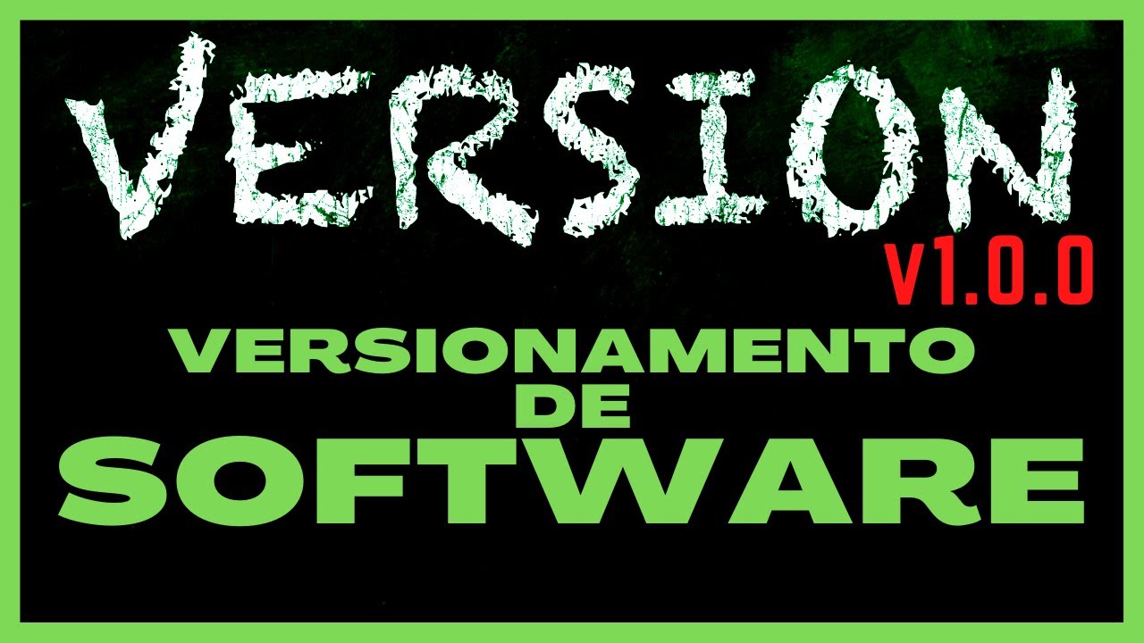 COMO VERSIONAR SOFTWARE ou API - YouTube
