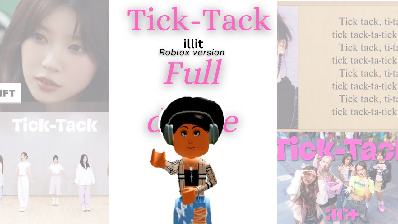 Tick-Tack full dance | Roblox version - YouTube