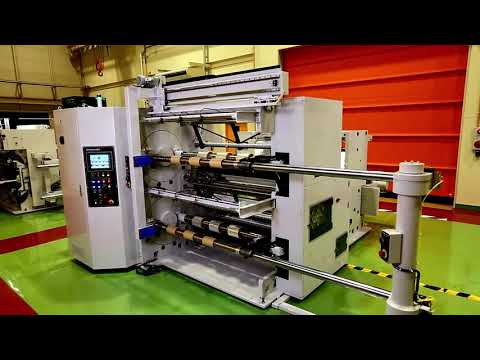 SDT 926 Semi Automatic Duplex Turret Slitter Rewinder (HAGIHARA ...
