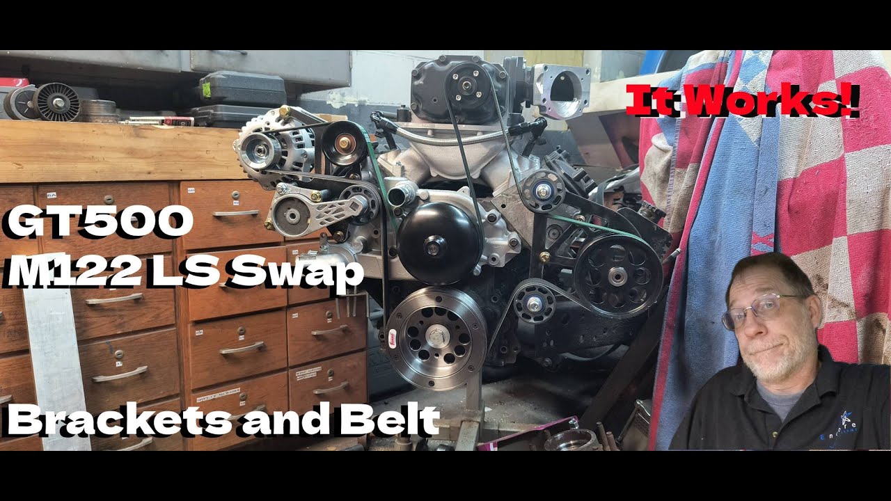 Swapping a GT500 Eaton M122 Blower to a 5.3 swap part 3. Making the ...