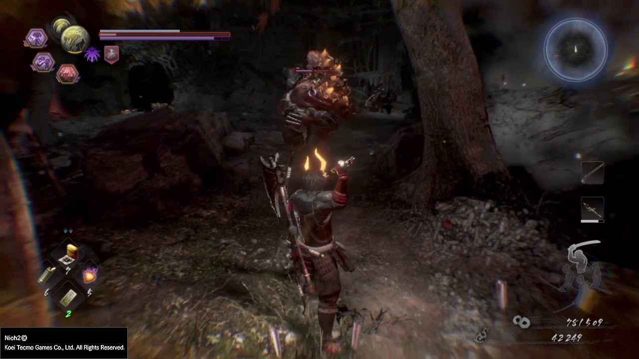 Nioh 2 Violated by Magatsu warrior - YouTube