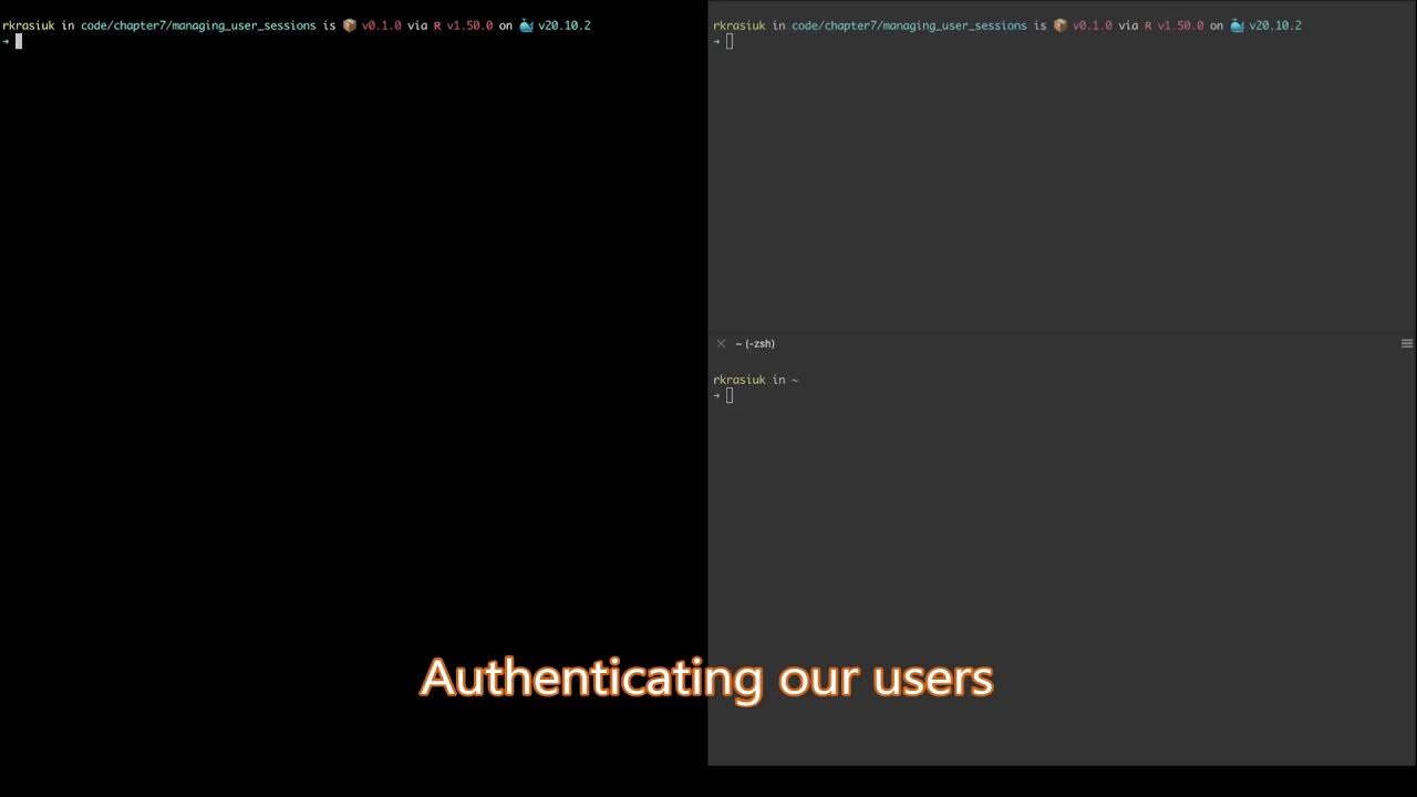 Rust Web Programming | 7. Managing User Sessions - YouTube