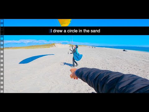 I drew a circle in the sand - YouTube